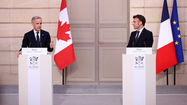 Prime Minister Mark Carney arrives in Paris to meet with European ...