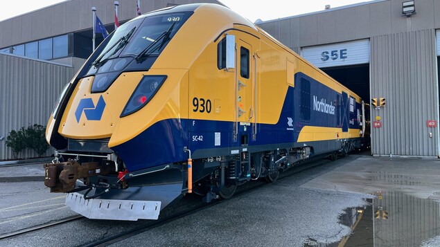 Retour du Northlander : l’Ontario dévoile un premier train | Radio-Canada