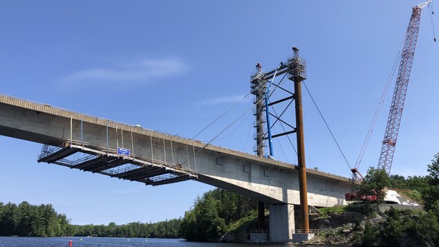 Le pont des Piles, à Shawinigan, rouvrira à la circulation à la fin du ...