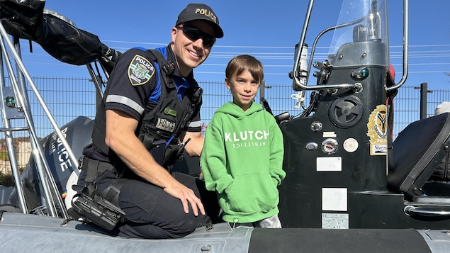 Portes ouvertes au Service de police de Sherbrooke | Radio-Canada