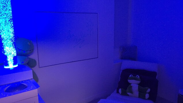 Une salle multisensorielle pour retrouver le calme | Radio-Canada.ca