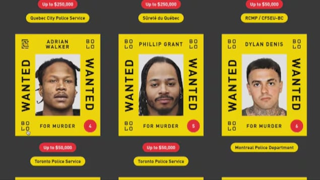 Pulisya sa buong Canada inilabas ang listahan ng mga most wanted na ...
