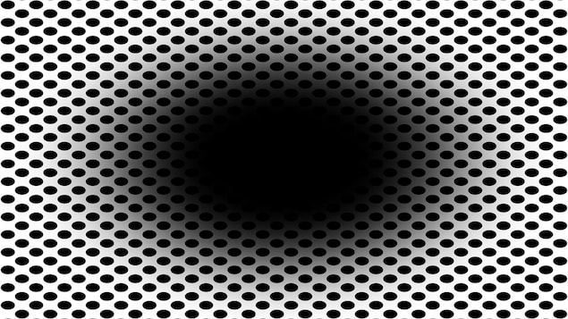 Une illusion optique qui permet de mieux comprendre la vision | Radio ...