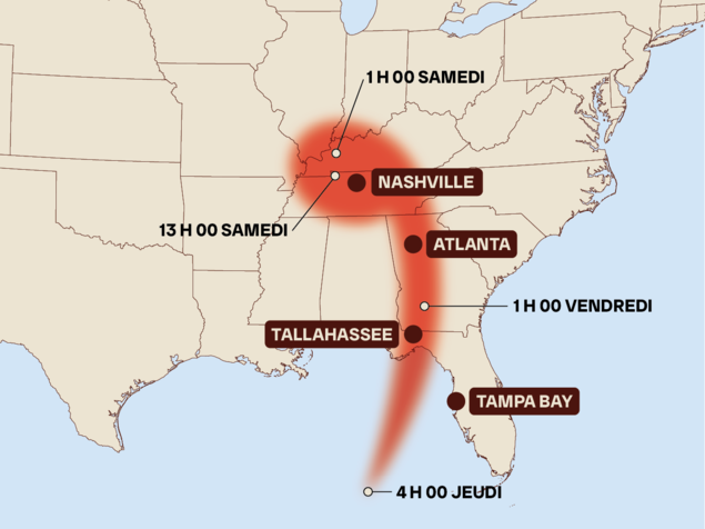 Voici comment la Floride se prépare à l’ouragan Helene | Brève | Radio-Canada