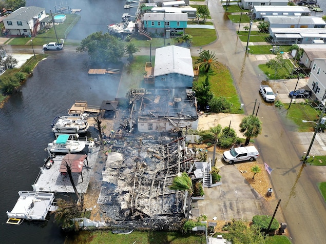 Idalia, un ouragan dévastateur en Floride | Brève | Radio-Canada