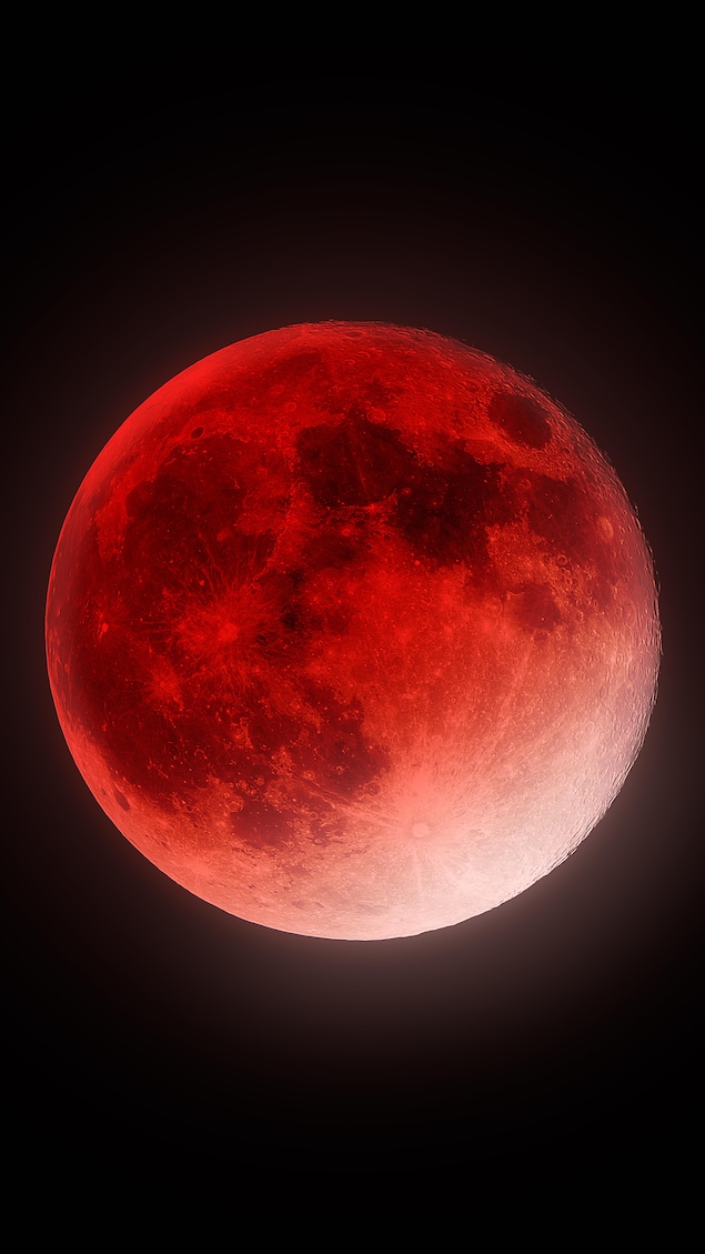 « Lune de sang » spectaculaire… mais invisible du Canada | Brève ...