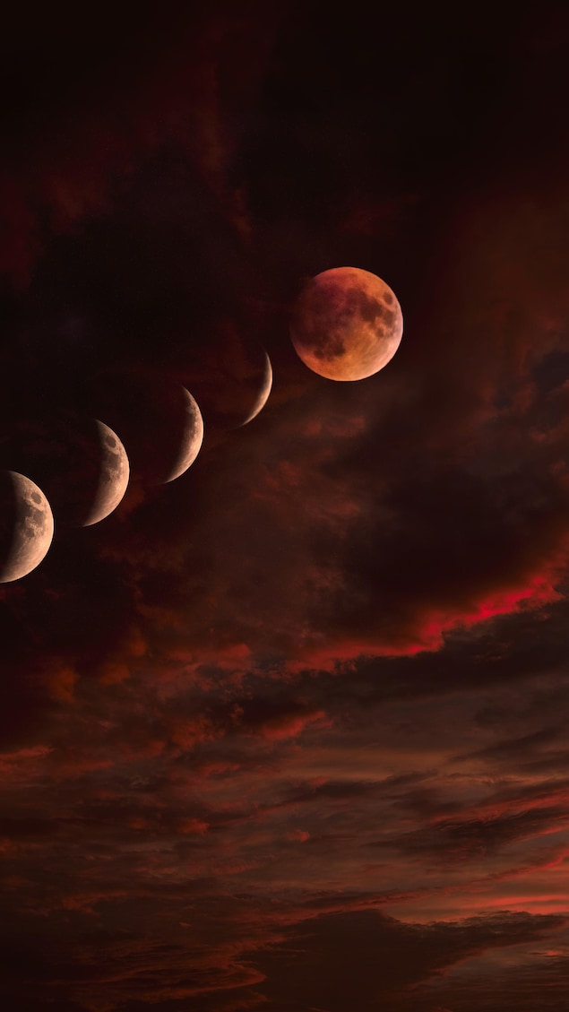 « Lune de sang » spectaculaire… mais invisible du Canada | Brève ...