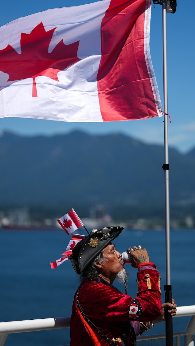 10 photos des célébrations de la fête du Canada | Brève | Radio-Canada