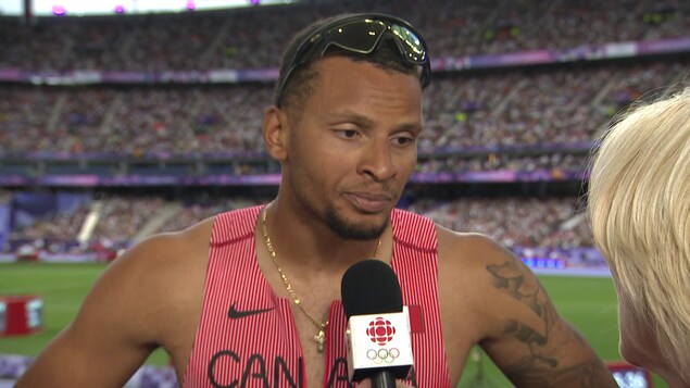 Une journée à oublier pour les Canadiens au 200 m à Paris | Radio-Canada