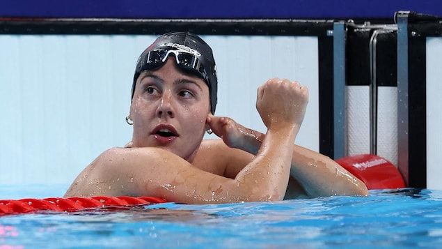 Aurélie Rivard avance en finale du 50 m | Radio-Canada