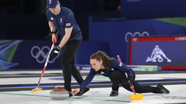 La Grande-Bretagne s’impose 6-4 face aux États-Unis en curling mixte ...