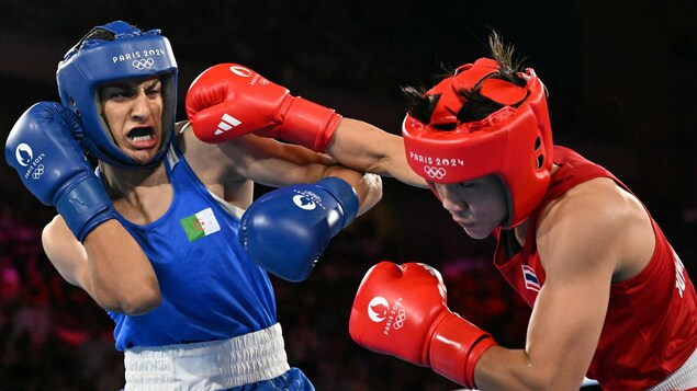 La boxeuse algérienne Imane Khelif se battra pour l’or olympique - Jeux ...