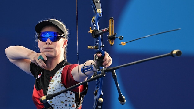 L’archère Virginie Chénier freinée dans les 32es de finale - Jeux ...