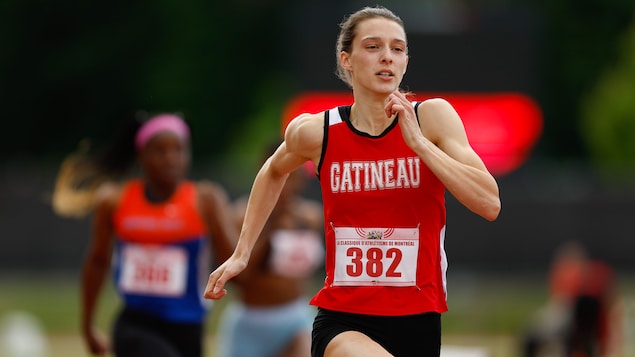 Audrey Leduc surprend les meilleures sprinteuses du pays | Radio-Canada.ca