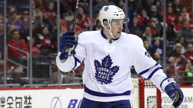 Frédérik Gauthier prend ses aises avec les Maple Leafs | Radio-Canada.ca
