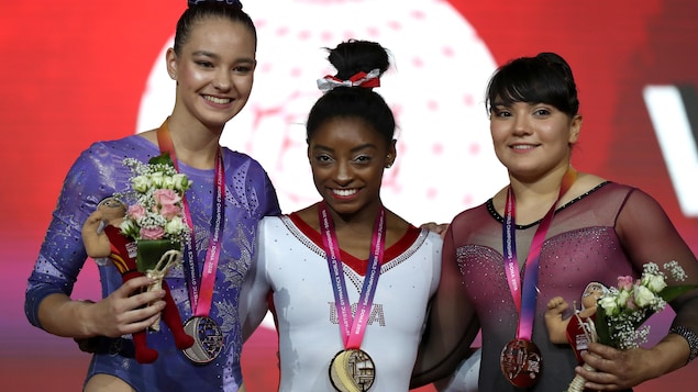 La gymnaste canadienne Shallon Olsen vice-championne du monde à la ...