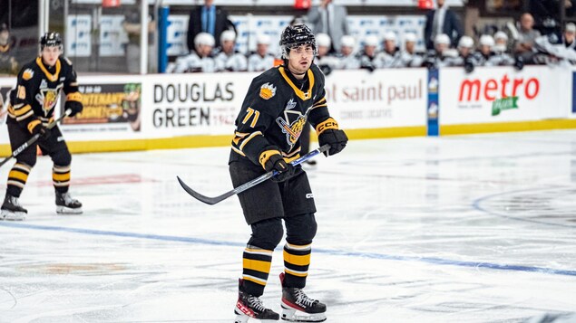 LHJMQ : Un retour réussi pour Justin Gendron | Radio-Canada
