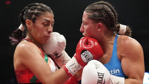 Kim Clavel s’incline devant Jessica Nery Plata | Radio-Canada.ca