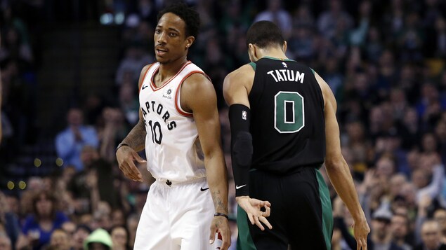 Les Raptors s'écroulent au quatrième quart face aux Celtics | Radio ...