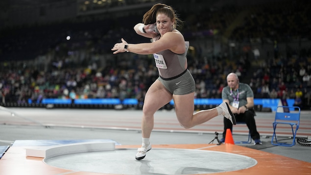 Sarah Mitton se qualifie pour la finale du lancer du poids | Sports ...