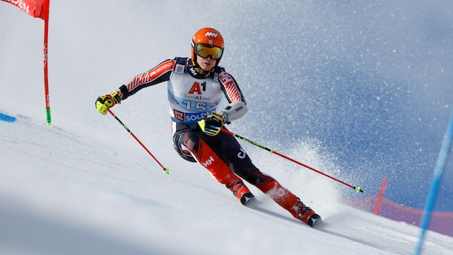 Marco Odermatt ouvre les compteurs au slalom géant de Sölden | Radio-Canada