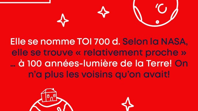 Découverte de la planète TOI 700d | MAJ | Radio-Canada
