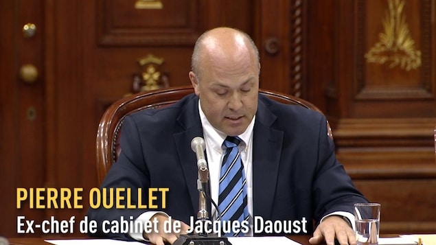Résumé du témoignage de Pierre Ouellet à la commission parlementaire ...