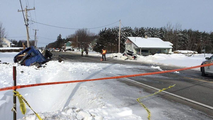 Un homme perd la vie après un violent accident à Saint-Léonard-d'Aston ...