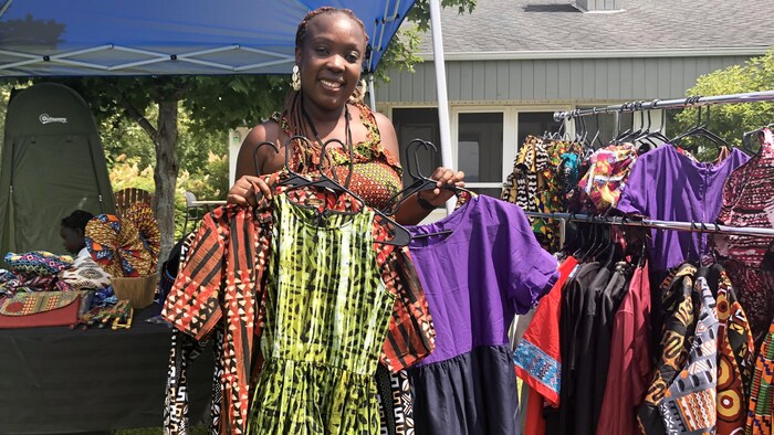 Un premier Afro pique-nique chic pour Black Estrie | Radio-Canada