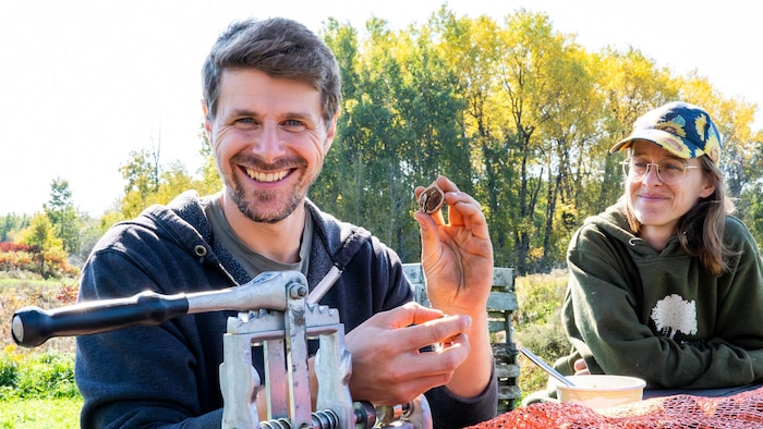 Le projet d’agriculture durable d’Alexandre Landry | Radio-Canada
