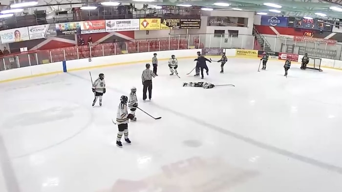 Violence au hockey : un entraîneur qui a bousculé un joueur obtient une ...