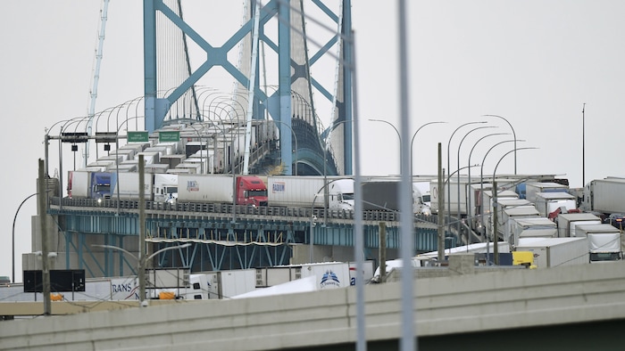 Pont Gordie-Howe : sans date d’ouverture, « l’enthousiasme se ...