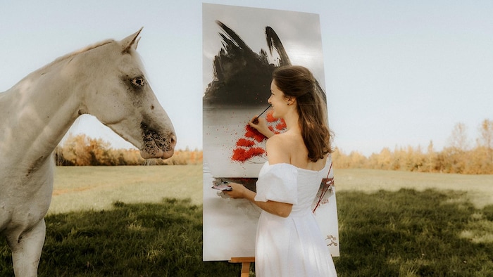 Renaissance, des toiles avec des pigments naturels | Radio-Canada