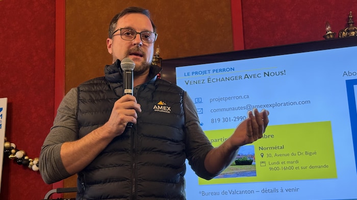 Le projet de mine d’or Perron à l’étape de la mise en valeur à Normétal ...