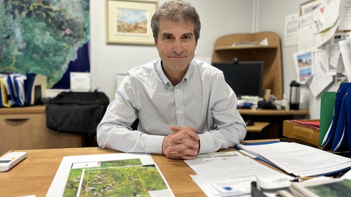 Boisaco a commencé à récolter le bois brûlé | Radio-Canada