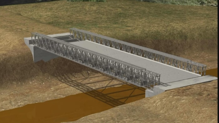 Le MTQ construira un pont temporaire pour rétablir la circulation sur ...