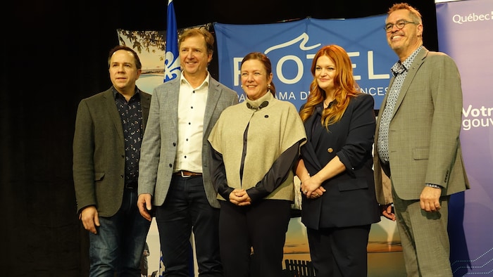 Première visite en Gaspésie après 100 jours pour la ministre Amélie ...