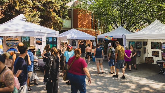 Le Whyte Avenue Art Walk célèbre ses 30 ans à Edmonton | Radio-Canada