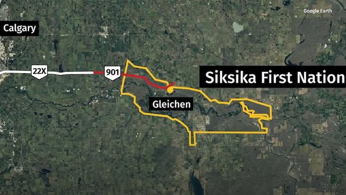 La Première Nation Siksika veut que la sécurité soit renforcée le long ...