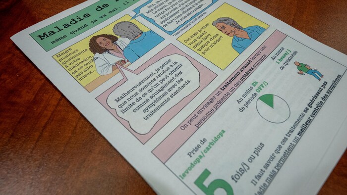Une BD pour aider des personnes atteintes de Parkinson | Radio-Canada