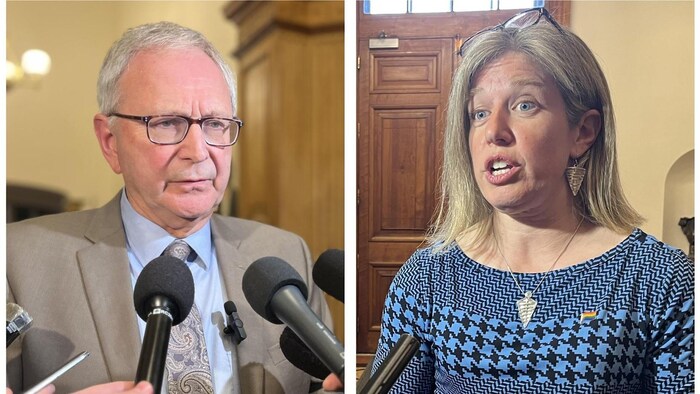 Susan Holt devance Blaine Higgs, selon un sondage | Radio-Canada