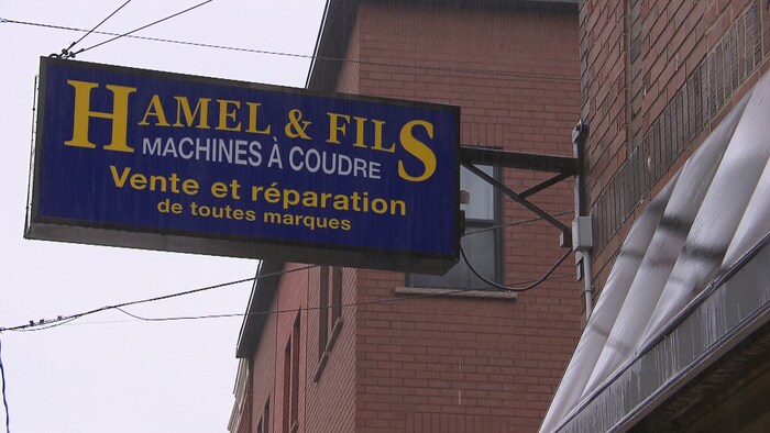 C’est la fin pour la boutique de machines à coudre Hamel et fils ...
