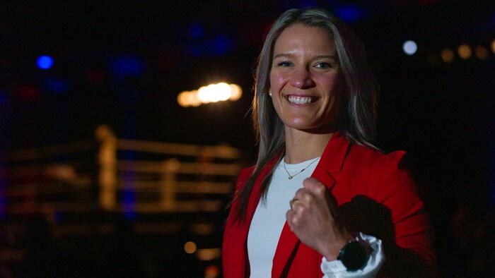 Boxe féminine : la fierté de Marie-Pier Houle | Radio-Canada