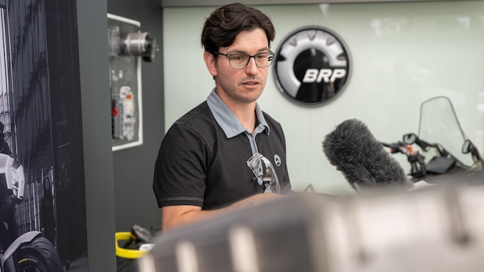 L’évolution de BRP vers la moto électrique | Radio-Canada