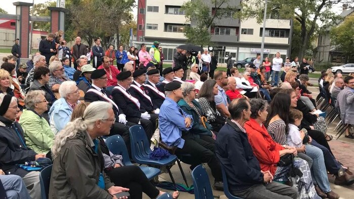 Le monument Georges-Forest a été dévoilé dans le parc Provencher ...