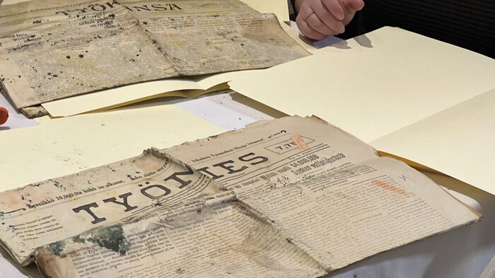 Une capsule témoin trouvée parmi les décombres du Temple du travail ...