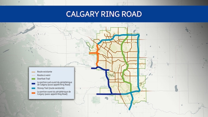 Une partie du périphérique de Calgary ouvrira en octobre | Radio-Canada