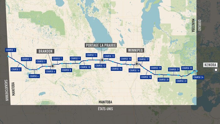 Un Manitobain court 24 demi-marathons en 12 jours pour sensibiliser au ...