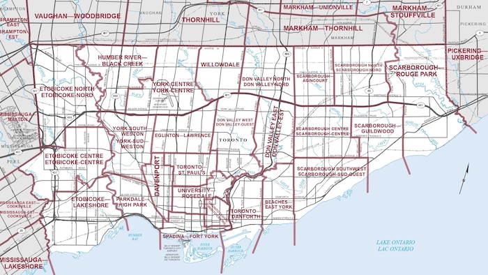 Redécoupage électoral : Toronto en voie de perdre une circonscription ...