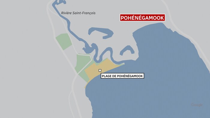 Des travaux d’enrochement seront réalisés sur la plage de Pohénégamook ...